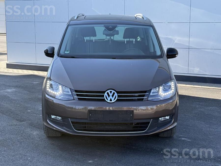 Brūns Volkswagen Sharan 2012 Ludza, ar dzinēja tilpumu 2.00 L un nobraukumu 0 tūkst. km par 9680 €, foto 1 vietnē AUTOMOTO.COM.LV