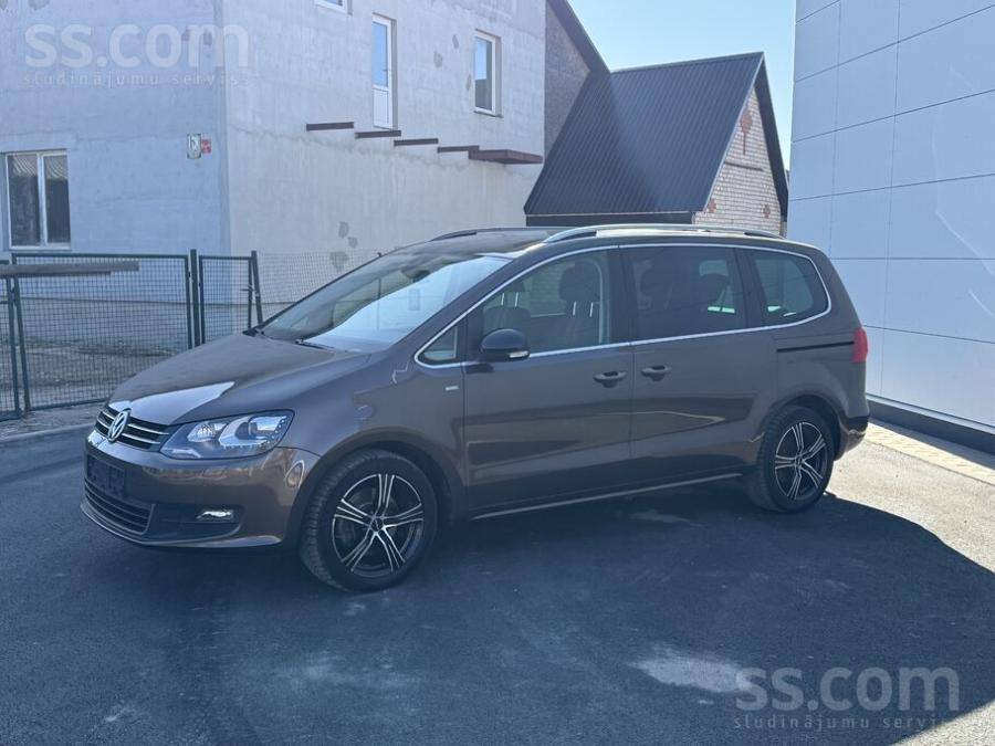 Brūns Volkswagen Sharan 2012 Ludza, ar dzinēja tilpumu 2.00 L un nobraukumu 0 tūkst. km par 9680 €, foto 2 vietnē AUTOMOTO.COM.LV