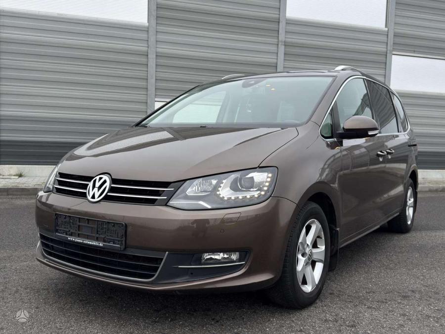 Brūns Volkswagen Sharan 2012 Marijampole, ar dzinēja tilpumu 1.97 L un nobraukumu 230 tūkst. km par 11950 €, foto 1 vietnē AUTOMOTO.COM.LV