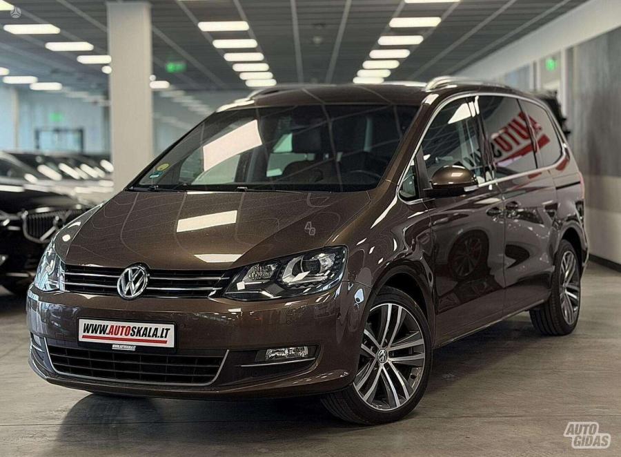 Brown Volkswagen Sharan 2012 in Klaipeda, with an engine capacity of 2.00 L and mileage of 276 thousand km for 11900 €, photo 23 on AUTOMOTO.COM.LV