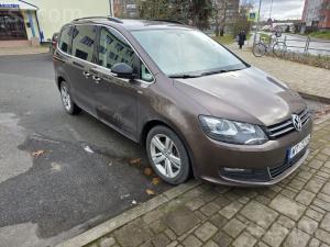 Brown Volkswagen Sharan 2012 in Jelgava, with an engine capacity of 2.00 L and mileage of 330 thousand km for 6590 €, photo 3 on AUTOMOTO.COM.LV
