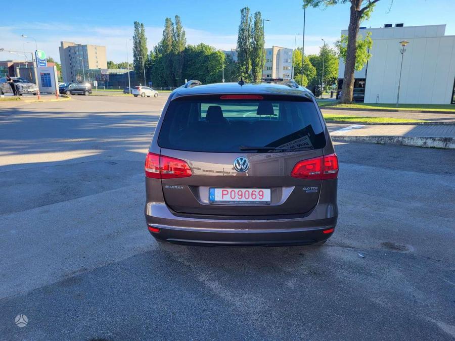 Brūns Volkswagen Sharan 2012 Klaipėda, ar dzinēja tilpumu 1.97 L un nobraukumu 193 tūkst. km par 8399 €, foto 7 vietnē AUTOMOTO.COM.LV