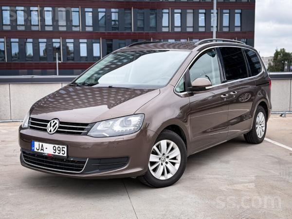Brūns Volkswagen Sharan 2012 Rīga, ar dzinēja tilpumu 2.00 L un nobraukumu 0 tūkst. km par 4950 €, foto 2 vietnē AUTOMOTO.COM.LV