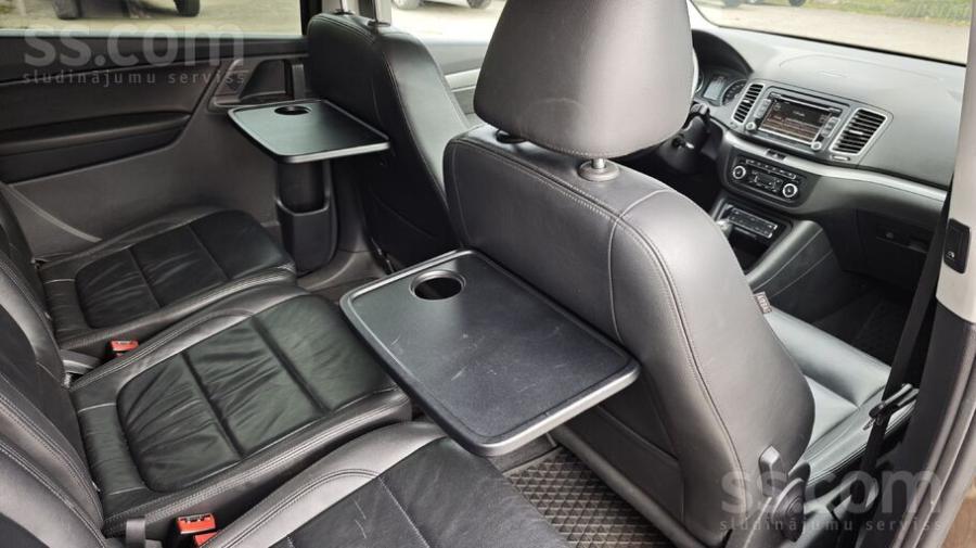 Brūns Volkswagen Sharan 2012 Rīga, ar dzinēja tilpumu 2.00 L un nobraukumu 321 tūkst. km par 5150 €, foto 10 vietnē AUTOMOTO.COM.LV
