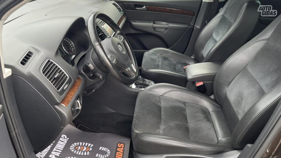 Brūns Volkswagen Sharan 2012 Marijampole, ar dzinēja tilpumu 2.00 L un nobraukumu 337 tūkst. km par 9200 €, foto 5 vietnē AUTOMOTO.COM.LV