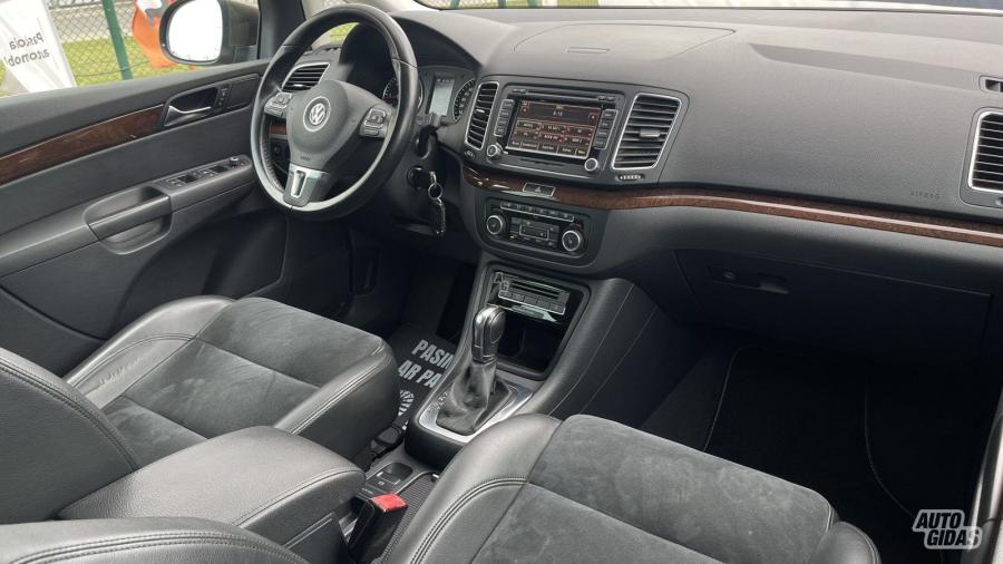 Brūns Volkswagen Sharan 2012 Marijampole, ar dzinēja tilpumu 2.00 L un nobraukumu 337 tūkst. km par 9200 €, foto 14 vietnē AUTOMOTO.COM.LV