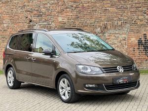 Brown Volkswagen Sharan 2012 in Kedainiai, with an engine capacity of 1.97 L and mileage of 256 thousand km for 8450 €, photo 6 on AUTOMOTO.COM.LV
