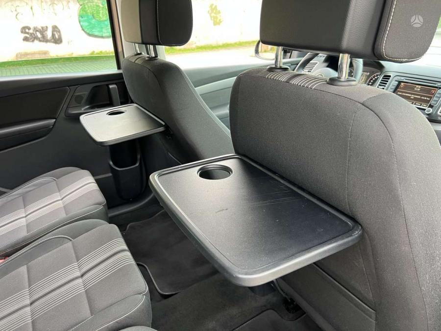 Brown Volkswagen Sharan 2012 in Kedainiai, with an engine capacity of 1.97 L and mileage of 256 thousand km for 8450 €, photo 30 on AUTOMOTO.COM.LV