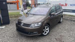 Brūns Volkswagen Sharan 2012 Marijampole, ar dzinēja tilpumu 1.97 L un nobraukumu 337 tūkst. km par 8990 €, foto  vietnē AUTOMOTO.COM.LV
