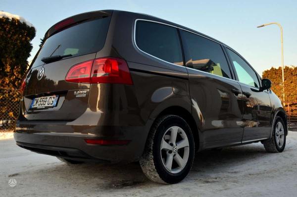 Brūns Volkswagen Sharan 2013 Kauņa, ar dzinēja tilpumu 2.00 L un nobraukumu 260 tūkst. km par 8500 €, foto 10 vietnē AUTOMOTO.COM.LV