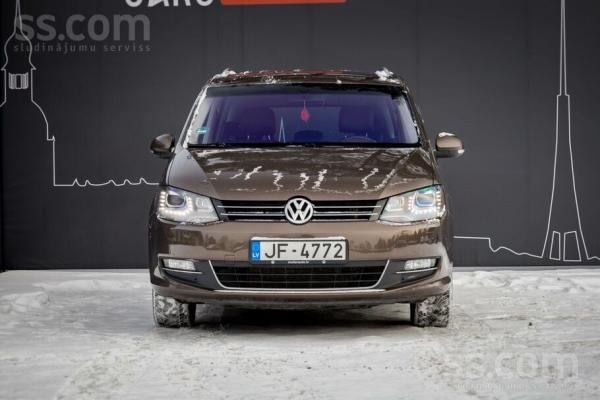 Brūns Volkswagen Sharan 2013 Rīga, ar dzinēja tilpumu 2.00 L un nobraukumu 339 tūkst. km par 9490 €, foto 2 vietnē AUTOMOTO.COM.LV