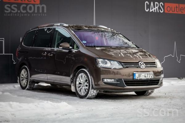 Brūns Volkswagen Sharan 2013 Rīga, ar dzinēja tilpumu 2.00 L un nobraukumu 339 tūkst. km par 9490 €, foto 3 vietnē AUTOMOTO.COM.LV