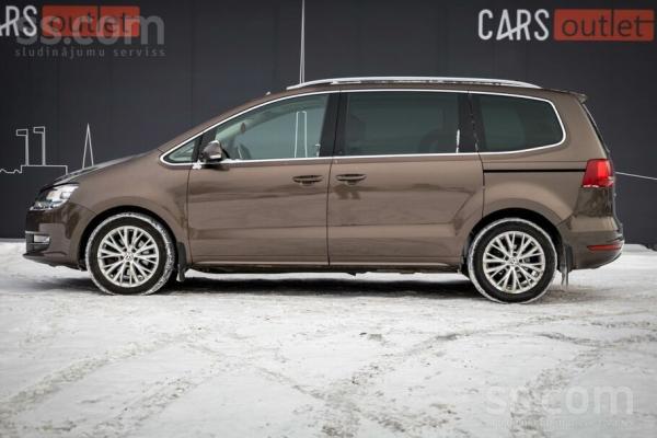 Brūns Volkswagen Sharan 2013 Rīga, ar dzinēja tilpumu 2.00 L un nobraukumu 339 tūkst. km par 9490 €, foto 5 vietnē AUTOMOTO.COM.LV