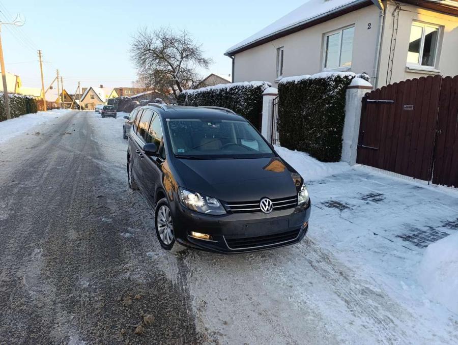 Brūns Volkswagen Sharan 2014 Kėdainiai, ar dzinēja tilpumu 1.97 L un nobraukumu 312 tūkst. km par 9990 €, foto 3 vietnē AUTOMOTO.COM.LV