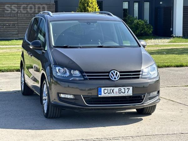 Brūns Volkswagen Sharan 2014 Rīga, ar dzinēja tilpumu 2.00 L un nobraukumu 280 tūkst. km par 9399 €, foto 1 vietnē AUTOMOTO.COM.LV