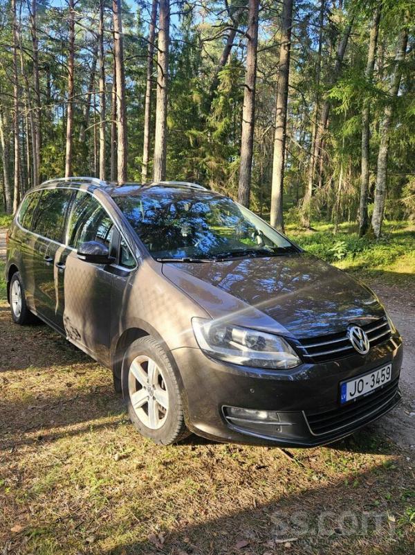 Brūns Volkswagen Sharan 2014 Rīga, ar dzinēja tilpumu 2.00 L un nobraukumu 253 tūkst. km par 6900 €, foto 1 vietnē AUTOMOTO.COM.LV