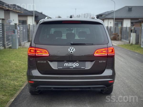 Brūns Volkswagen Sharan 2015 Jelgava, ar dzinēja tilpumu 2.00 L un nobraukumu 286 tūkst. km par 13500 €, foto 7 vietnē AUTOMOTO.COM.LV