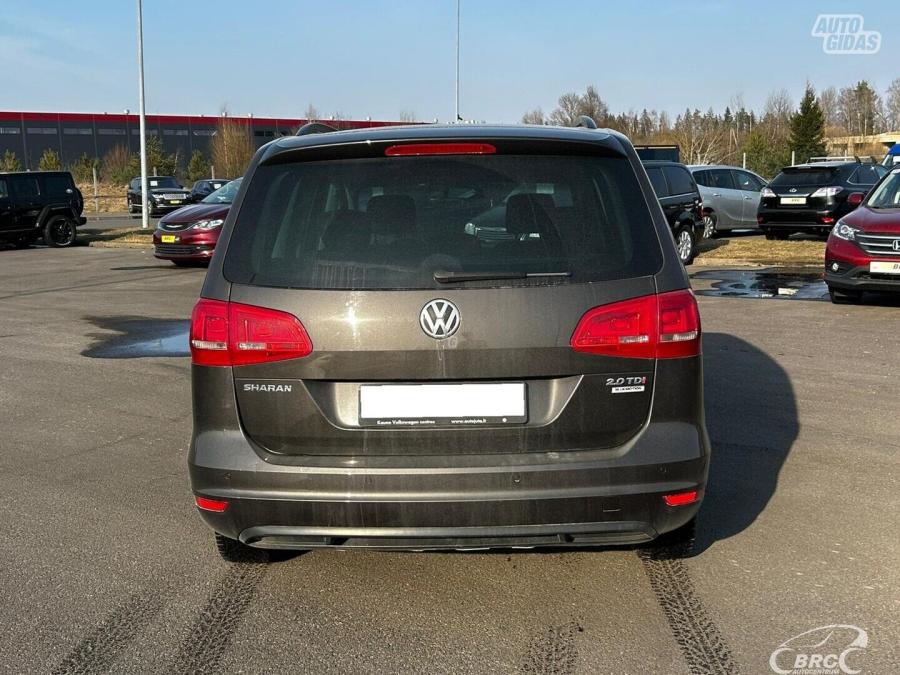 Brūns Volkswagen Sharan 2015 Avižieniai, ar dzinēja tilpumu 2.00 L un nobraukumu 178 tūkst. km par 12500 €, foto 6 vietnē AUTOMOTO.COM.LV