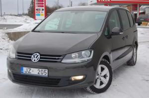 Brūns Volkswagen Sharan 2015 Jēkabpils, ar dzinēja tilpumu 2.00 L un nobraukumu 198 tūkst. km par 9950 €, foto  vietnē AUTOMOTO.COM.LV