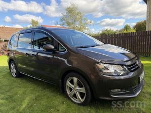 Brūns Volkswagen Sharan 2017 Rīga, ar dzinēja tilpumu 2.00 L un nobraukumu 340 tūkst. km par 12000 €, foto  vietnē AUTOMOTO.COM.LV
