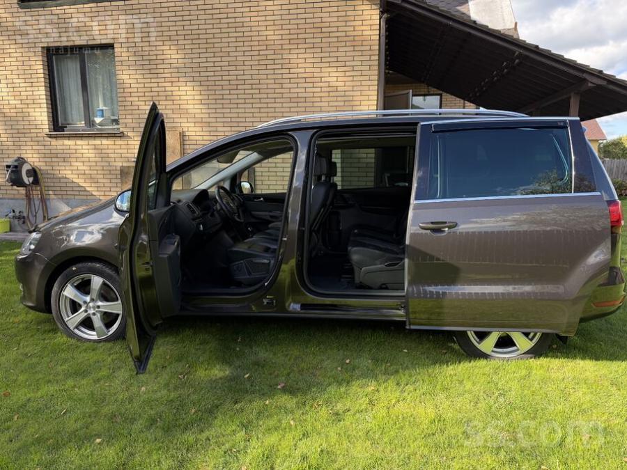 Brūns Volkswagen Sharan 2017 Rīga, ar dzinēja tilpumu 2.00 L un nobraukumu 340 tūkst. km par 12000 €, foto 6 vietnē AUTOMOTO.COM.LV