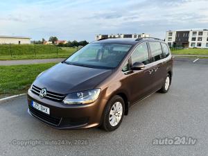 Brūns Volkswagen Sharan 2013 Tartu, ar dzinēja tilpumu 2.00 L un nobraukumu 270 tūkst. km par 6500 €, foto  vietnē AUTOMOTO.COM.LV