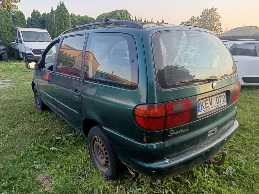 Зеленый Фольксваген Шаран 1997 в Мариямполе, объемом двигателя 1.90 л и пробегом 377 тыс. км за 499 €, фото 6 на AUTOMOTO.COM.LV