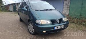 Zaļš Volkswagen Sharan 1998 Daugavpils, ar dzinēja tilpumu 1.90 L un nobraukumu 342 tūkst. km par 750 €, foto  vietnē AUTOMOTO.COM.LV