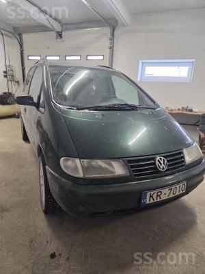 Zaļš Volkswagen Sharan 1999 Bauska, ar dzinēja tilpumu 1.90 L un nobraukumu 485 tūkst. km par 700 €, foto 2 vietnē AUTOMOTO.COM.LV