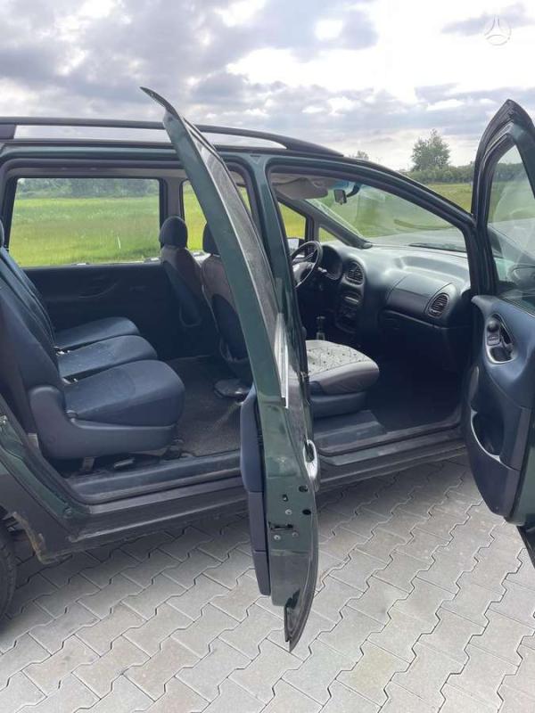 Zaļš Volkswagen Sharan 1999 Šauļi, ar dzinēja tilpumu 1.90 L un nobraukumu 322 tūkst. km par 400 €, foto 7 vietnē AUTOMOTO.COM.LV