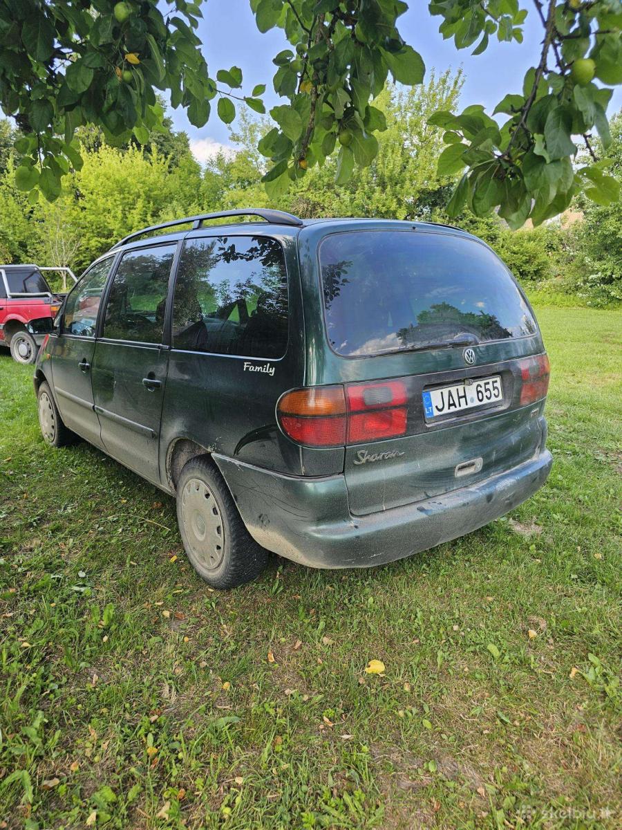 Зеленый Фольксваген Шаран 1999 в Паневежис, объемом двигателя 1.90 л и пробегом 400 тыс. км за 400 €, фото 4 на AUTOMOTO.COM.LV