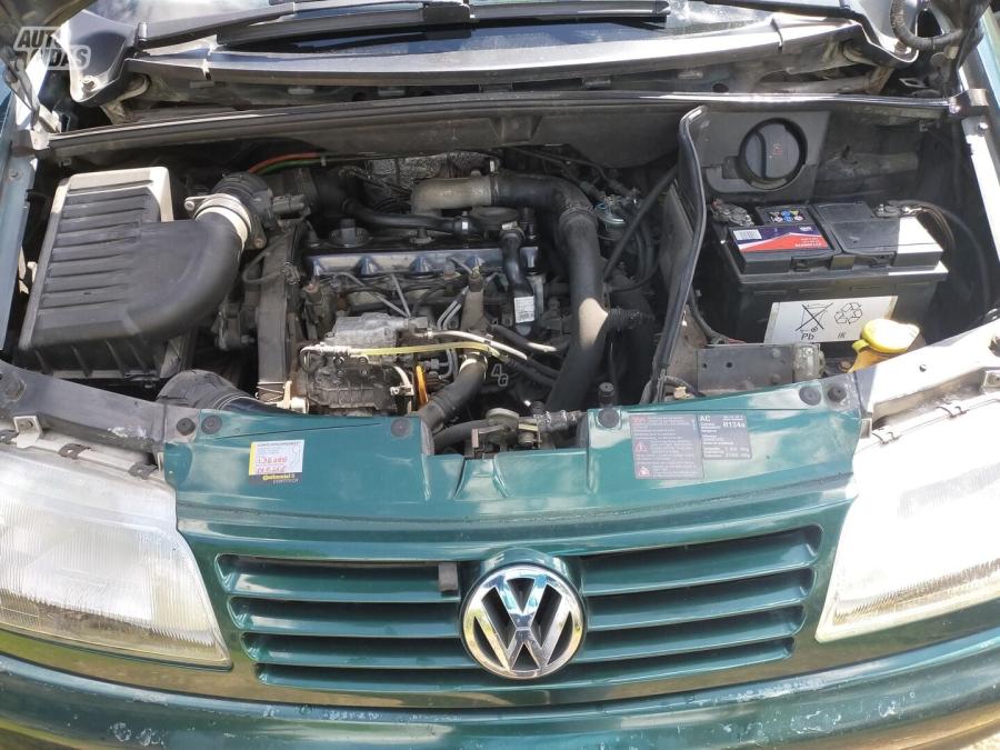 Green Volkswagen Sharan 2000 in Birzai, with an engine capacity of 1.90 L and mileage of 224 thousand km for 4500 €, photo 5 on AUTOMOTO.COM.LV