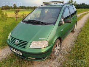 Zaļš Volkswagen Sharan 2000 Talsi, ar dzinēja tilpumu 1.90 L un nobraukumu 425 tūkst. km par 1000 €, foto 3 vietnē AUTOMOTO.COM.LV