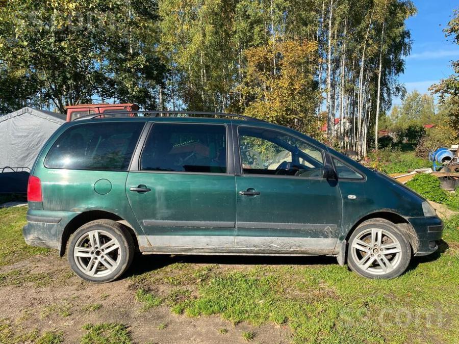 Зеленый Фольксваген Шаран 2002 в Лудза, объемом двигателя 1.90 л и пробегом 339 тыс. км за 650 €, фото 8 на AUTOMOTO.COM.LV