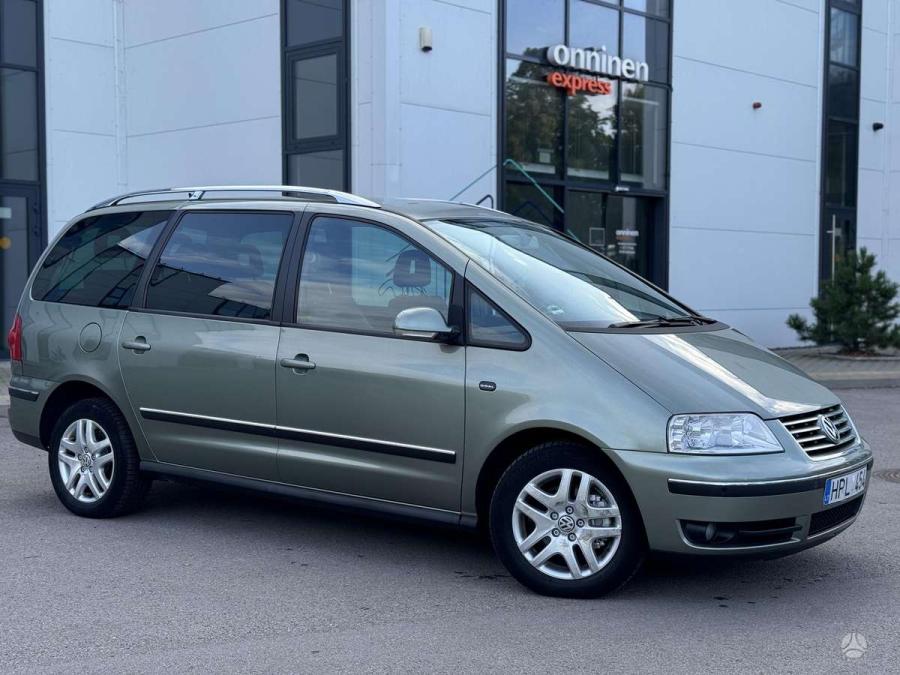 Zaļš Volkswagen Sharan 2004 Kauņa, ar dzinēja tilpumu 1.90 L un nobraukumu 259 tūkst. km par 3950 €, foto 6 vietnē AUTOMOTO.COM.LV