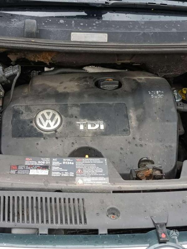 Zaļš Volkswagen Sharan 2005 Širvintos, ar dzinēja tilpumu 1.90 L un nobraukumu 314 tūkst. km par 2650 €, foto 3 vietnē AUTOMOTO.COM.LV