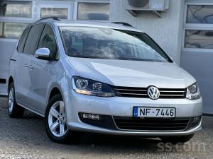 Pelēks Volkswagen Sharan 2018 Tukums, ar dzinēja tilpumu 2.00 L un nobraukumu 268 tūkst. km par 9900 €, foto  vietnē AUTOMOTO.COM.LV