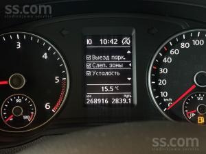 Grey Volkswagen Sharan 2018 in Tukums, with an engine capacity of 2.00 L and mileage of 268 thousand km for 9900 €, photo 15 on AUTOMOTO.COM.LV