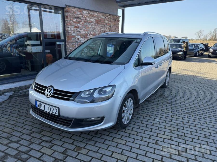 Pelēks Volkswagen Sharan 2012 Talsi, ar dzinēja tilpumu 2.00 L un nobraukumu 260 tūkst. km par 8970 €, foto 1 vietnē AUTOMOTO.COM.LV