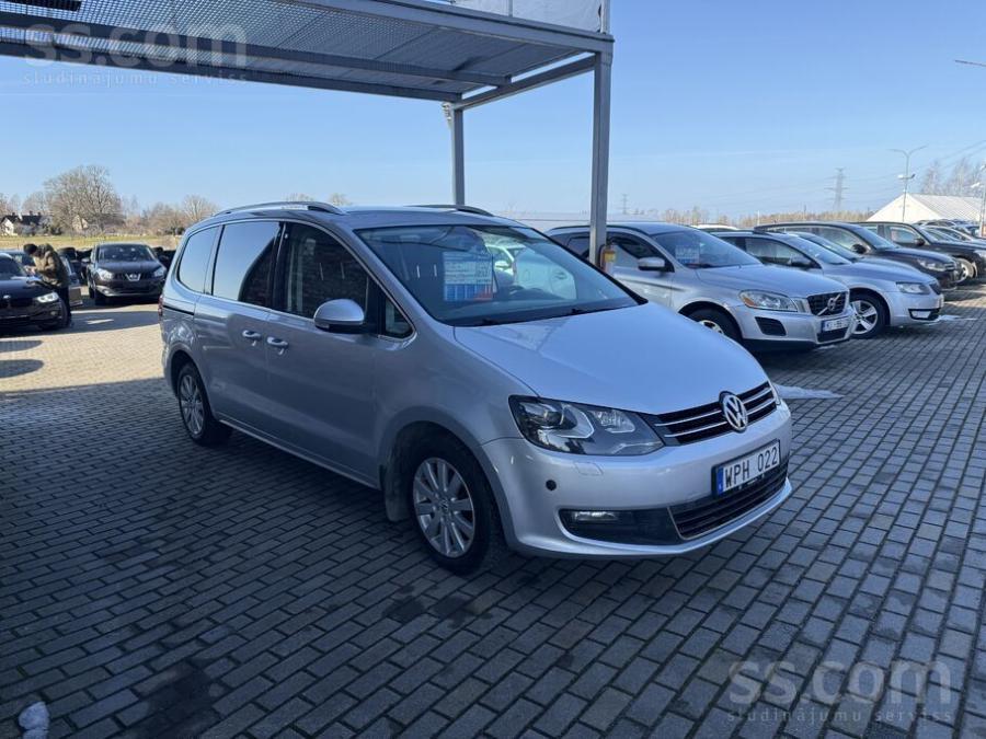 Pelēks Volkswagen Sharan 2012 Talsi, ar dzinēja tilpumu 2.00 L un nobraukumu 260 tūkst. km par 8970 €, foto 5 vietnē AUTOMOTO.COM.LV