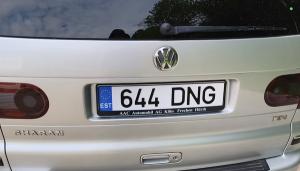 Grey Volkswagen Sharan 2005 in Tallinn, with an engine capacity of 1.90 L and mileage of 265 thousand km for 5200 €, photo 9 on AUTOMOTO.COM.LV