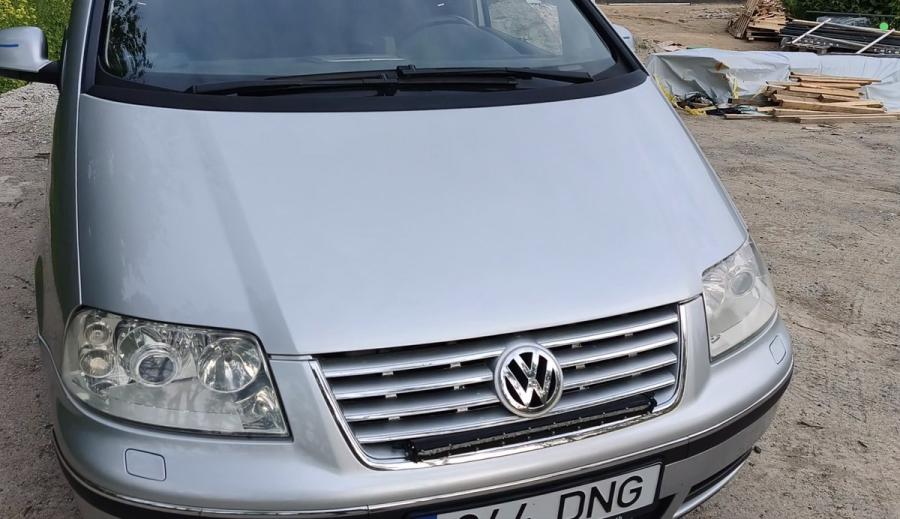 Grey Volkswagen Sharan 2005 in Tallinn, with an engine capacity of 1.90 L and mileage of 265 thousand km for 5200 €, photo 20 on AUTOMOTO.COM.LV