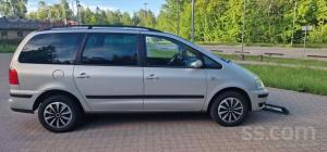 Grey Volkswagen Sharan 2000 in Riga, with an engine capacity of 1.90 L and mileage of 310 thousand km for 1500 €, photo  on AUTOMOTO.COM.LV