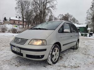 Grey Volkswagen Sharan 2001 in Vilnius, with an engine capacity of 1.90 L and mileage of 483 thousand km for 1500 €, photo  on AUTOMOTO.COM.LV