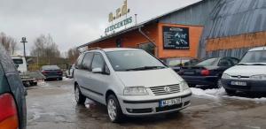 Grey Volkswagen Sharan 2001 in Valmiera, with an engine capacity of 1.90 L and mileage of 313 thousand km for 1400 €, photo  on AUTOMOTO.COM.LV