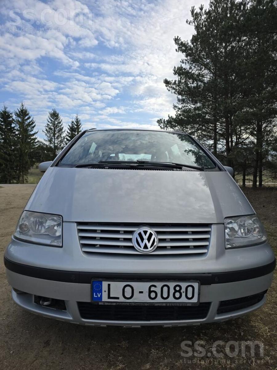 Pelēks Volkswagen Sharan 2001 Dobele, ar dzinēja tilpumu 1.90 L un nobraukumu 411 tūkst. km par 1965 €, foto 5 vietnē AUTOMOTO.COM.LV