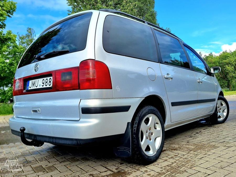 Grey Volkswagen Sharan 2002 in Radviliskis, with an engine capacity of 1.90 L and mileage of 251 thousand km for 3750 €, photo 13 on AUTOMOTO.COM.LV