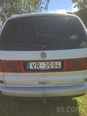 Grey Volkswagen Sharan 2002 in Ogre, with an engine capacity of 1.90 L and mileage of 327 thousand km for 1800 €, photo 6 on AUTOMOTO.COM.LV