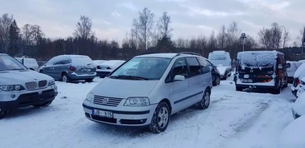 Серый Фольксваген Шаран 2002 в Валмиера, объемом двигателя 1.90 л и пробегом 349 тыс. км за 1750 €, фото 7 на AUTOMOTO.COM.LV