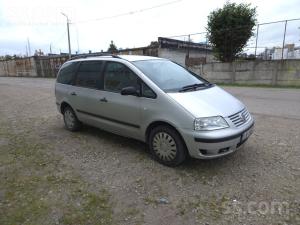 Grey Volkswagen Sharan 2002 in Riga, with an engine capacity of 1.90 L and mileage of 260 thousand km for 1150 €, photo  on AUTOMOTO.COM.LV